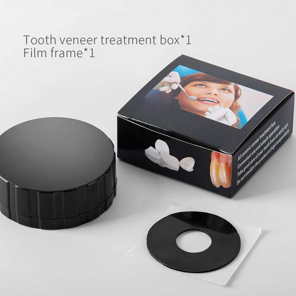 Dental Veneer Pretreatment Patch Tooth Box All Ceramic Denture Storage ...